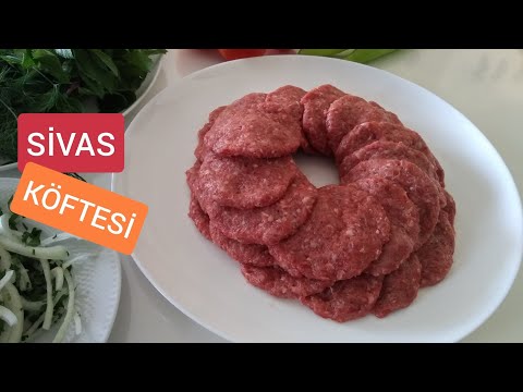 Sivas Köftesi Tarifi 💯 Sivas Köftesi Nasıl Yapılır