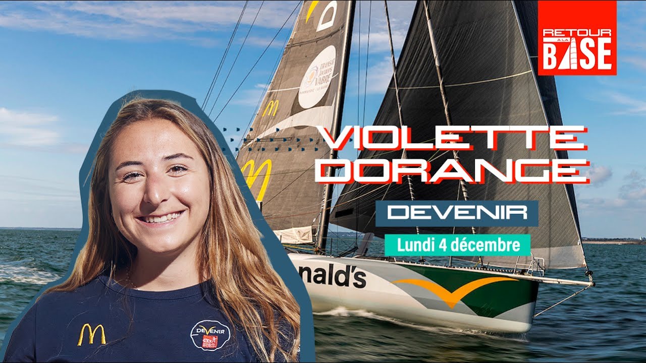 Retour à La Base : Violette DORANGE, le 4 décembre 2023 - YouTube