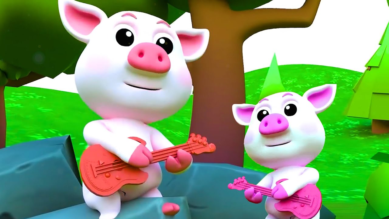 Ba Bà Đi Bán Lợn Con 🐷🐖 Con Lợn éc ♫ Nhạc Thiếu Nhi Remix Hoạt Hình Vui ...