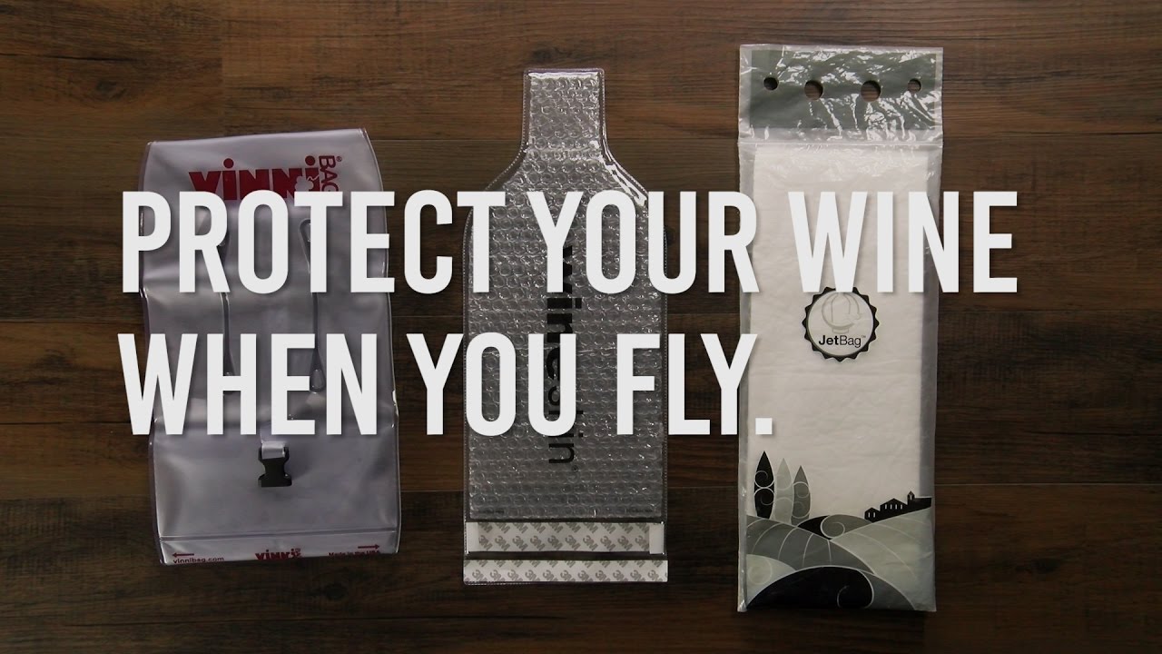 Protect your wine when you fly - YouTube