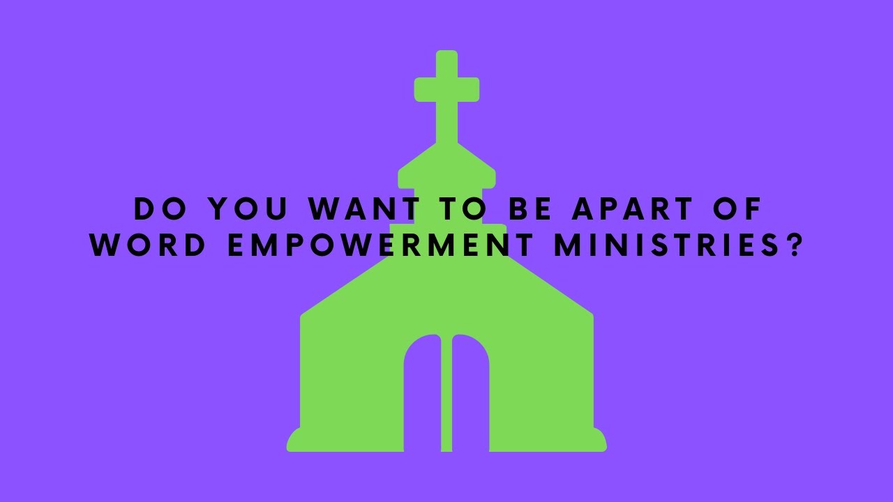 DO YOU WANT TO BE APART OF WE MINISTRIES YouTube do-you-want-to-be-apart-of-we-ministries-youtube