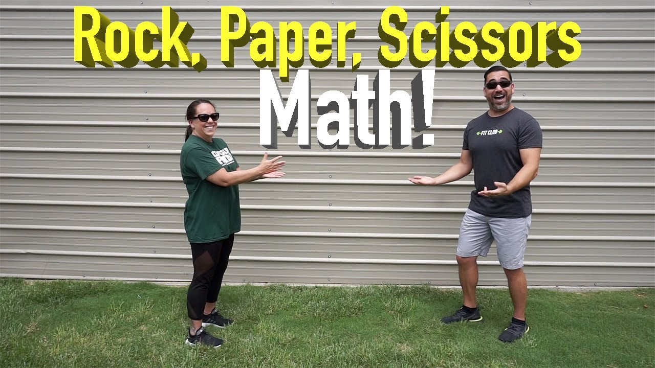 Rock, Paper, Scissors, Math! - LUSD PE - YouTube