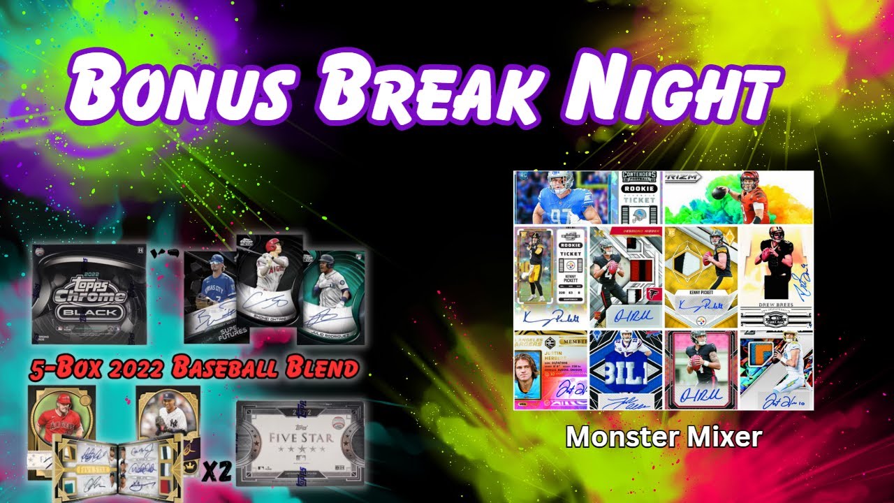 Bonus Break Night - Thursday 5.18.23 - Football, Baseball and MORE ...