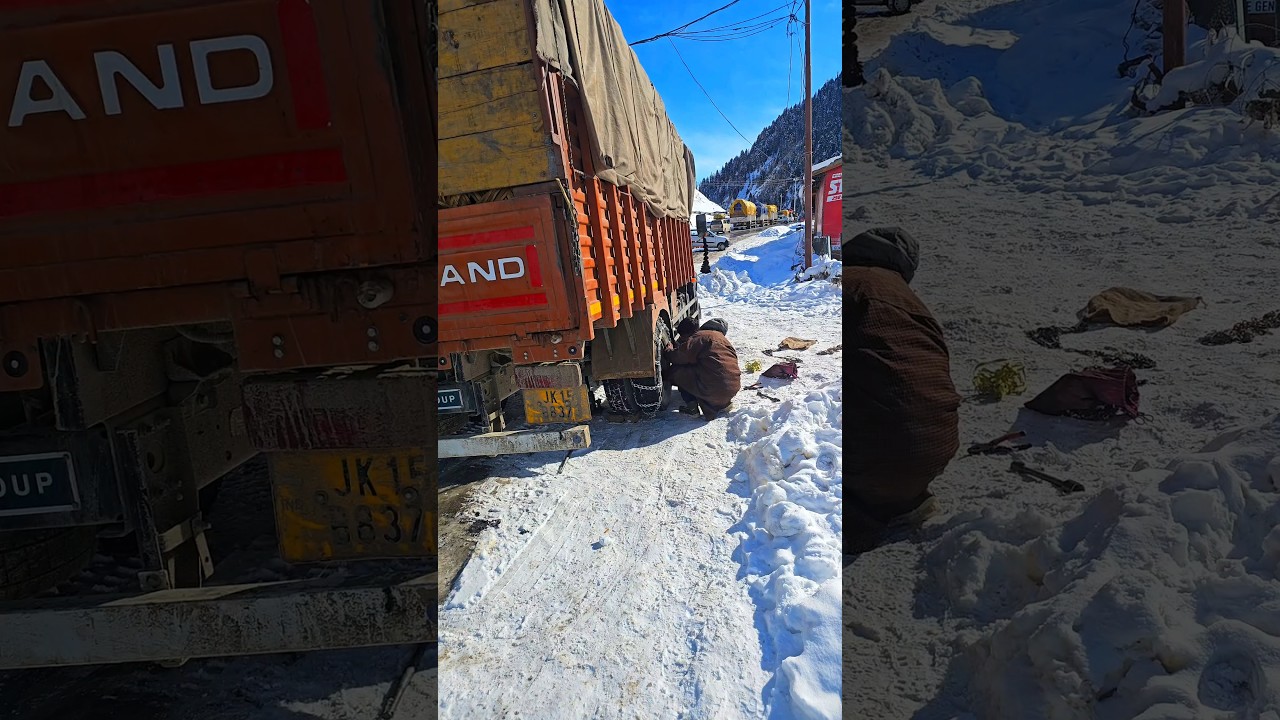 you are watch India's most dangerous highway ( ZOJI-LA) at -16°c on 12 ...