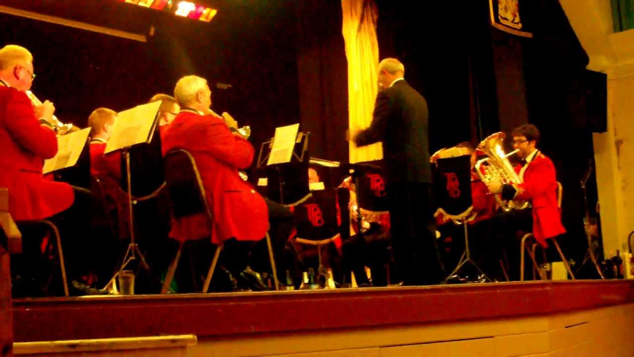 Tyldesley Brass Band at Formby Hall Atherton performing IMPERIAL ECHOES ...