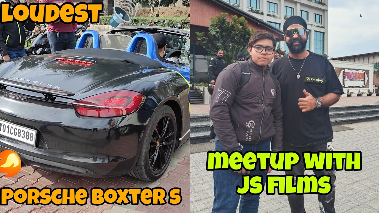 Meetup with js films 😍🔥and crazy BMW s1000rr 🤩😎..!!! - YouTube