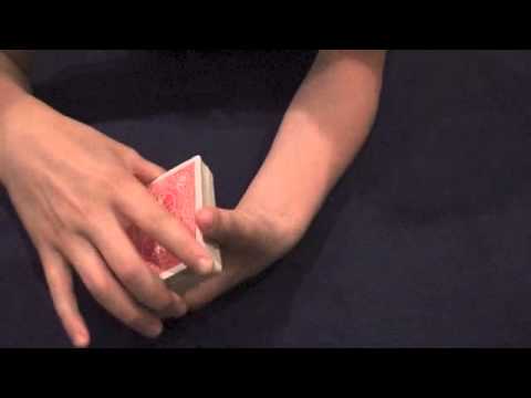 Fanning Cards With One Hand - Tutorial - YouTube
