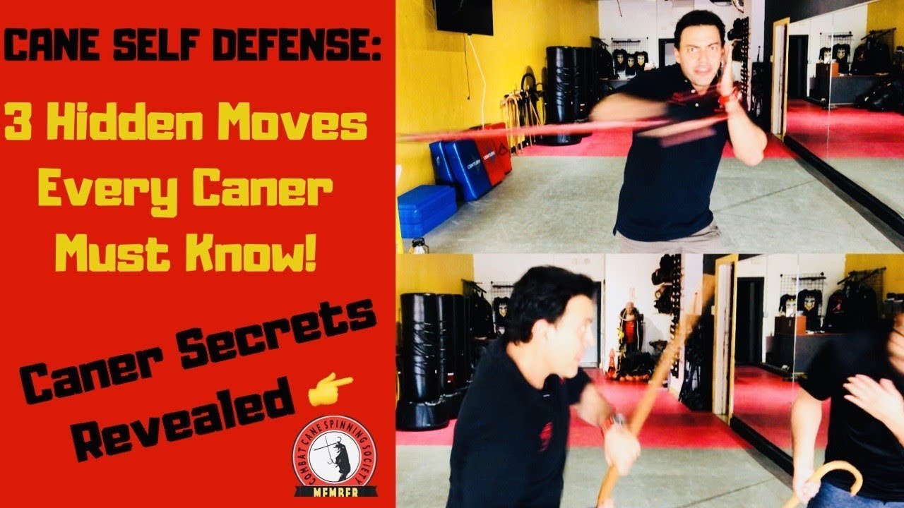 Cane Self Defense: 3 Hidden Moves Every Caner Must Know! - YouTube
