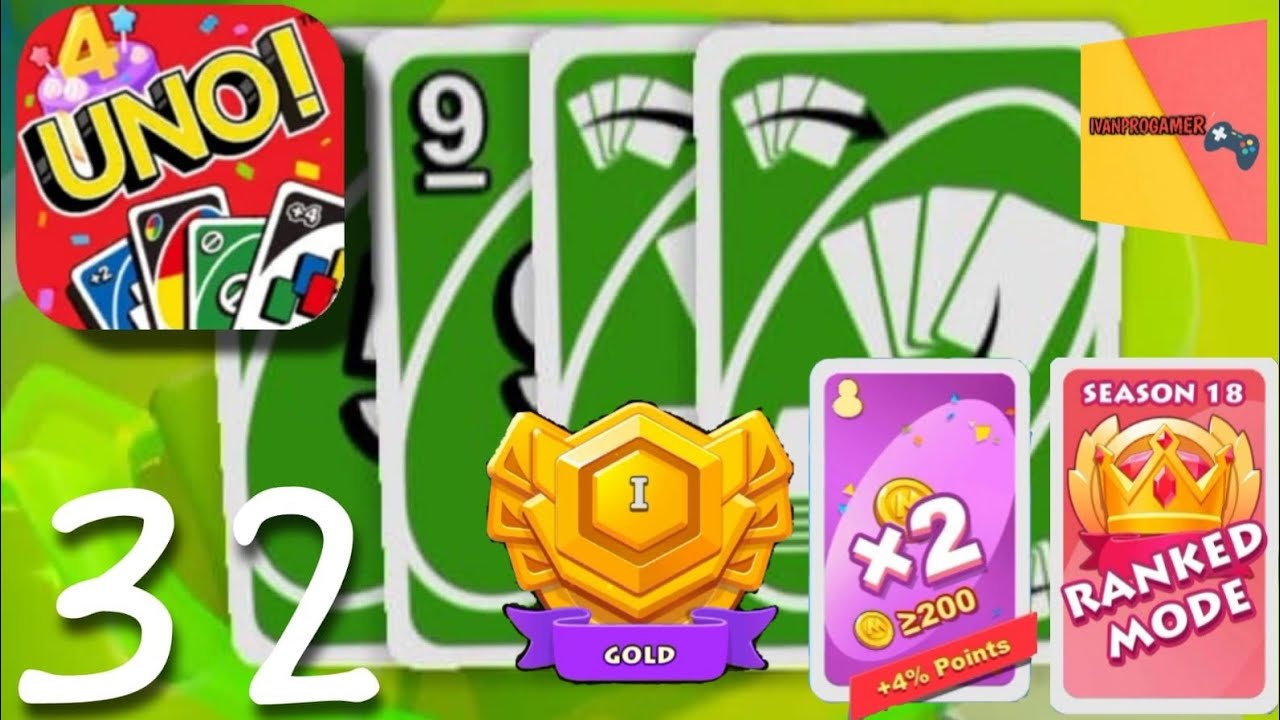 UNO Mobile - Gameplay Walkthrough Part 32 - Ranked Mode GW X2 (iOS ...