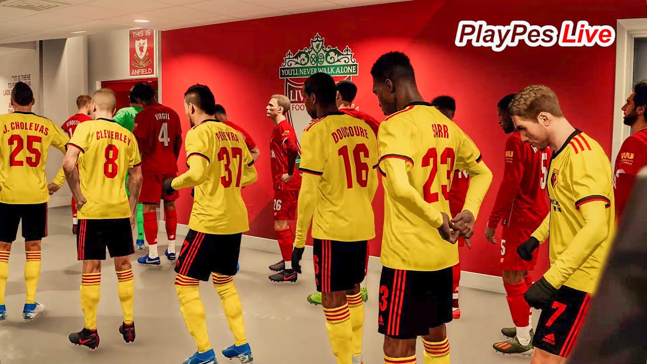 PES 2020 - Liverpool vs Watford - Full Match & Goals - Gameplay PC ...