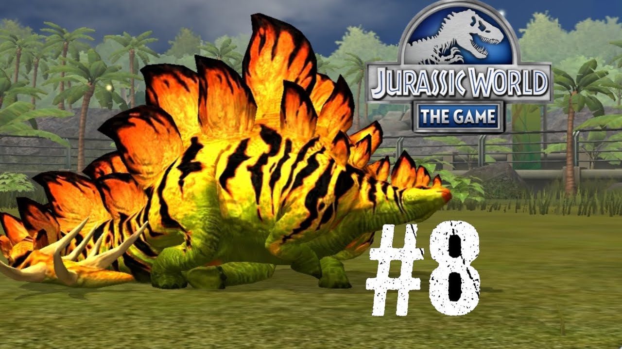 Stegosaurus Level 40?! (Almost) | Jurassic World - The Game Part 8 ...