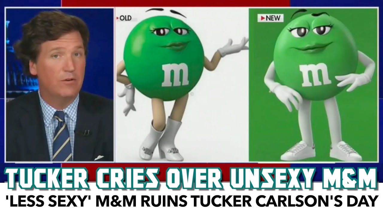 Tucker Loses It Over Unsexy M&Ms - YouTube
