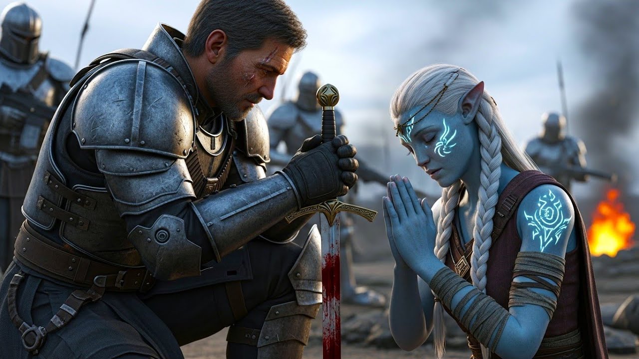 Human Veteran Rescued A Dying Alien Princess - Her Secret Could End The ...