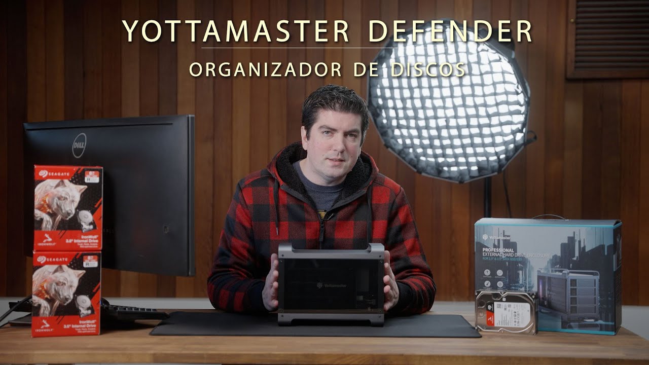 Organiza tus Archivos con YOTTAMASTER DEFENDER de 4 Bahias - YouTube