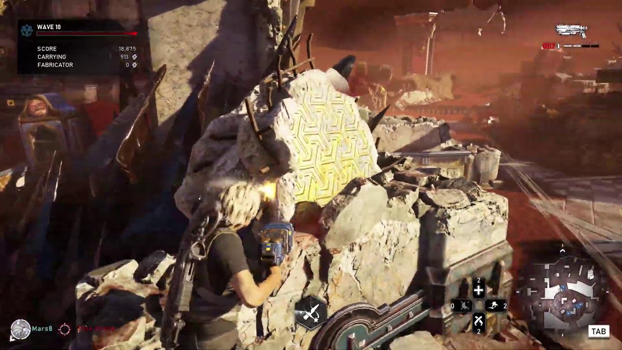 Gears of War 5 Sarah Connor gameplay - YouTube