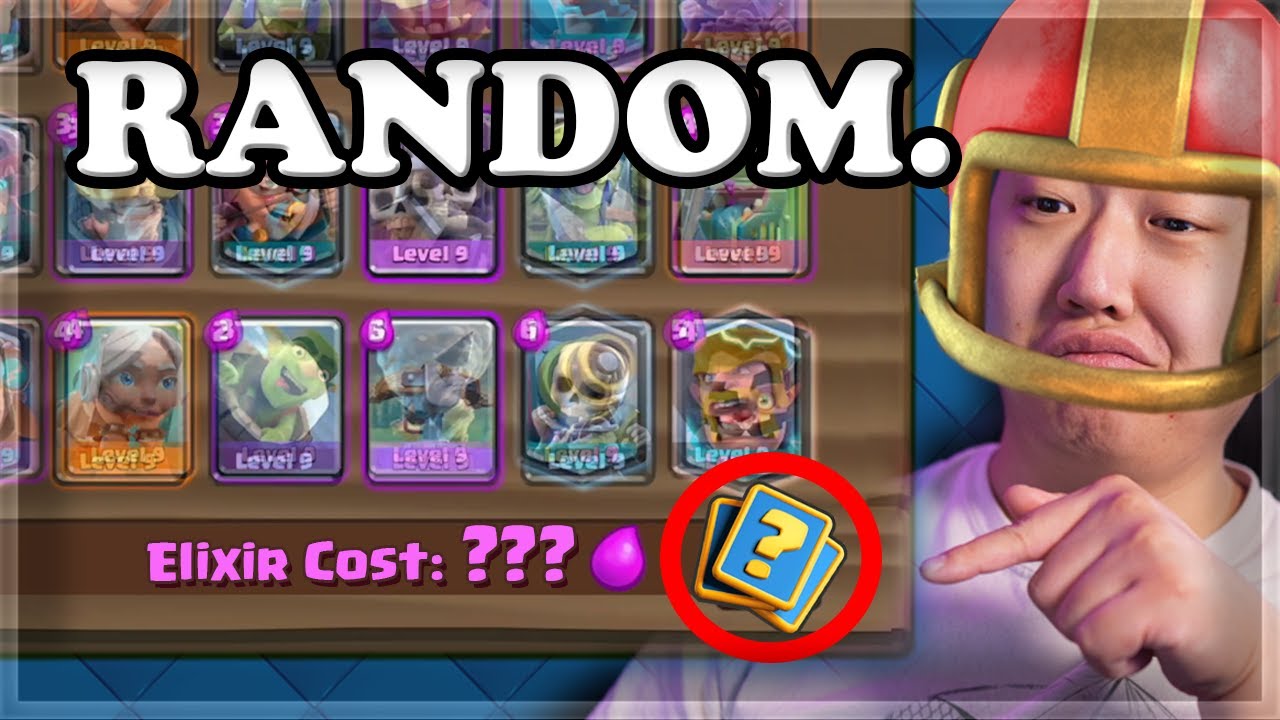WINNING with ONLY RANDOM DECKS - YouTube