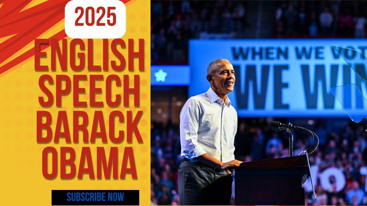 English Speech|Barack obama||One of the best English speeches ever 2025 ...