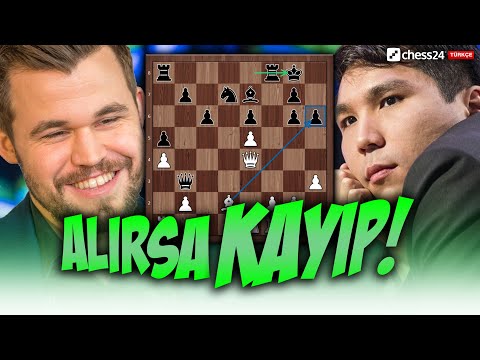 Wesley So FİNALDE Carlsen'e Karşı FİL Feda Ediyor! Magnus Carlsen vs Wesley So