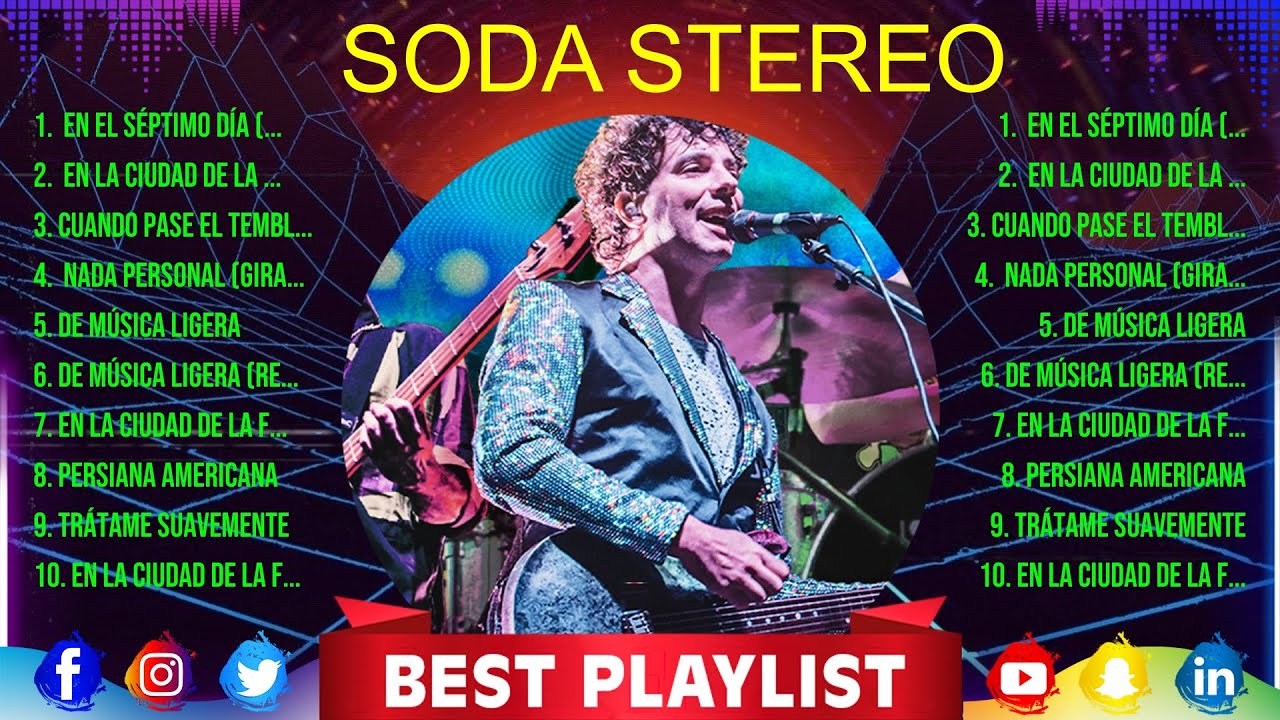 S o d a S t e r e o ~ Greatest Hits Full Album ~ Best Old Songs All Of ...