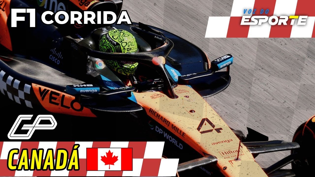 AO VIVO | CORRIDA GP DO CANADÁ DE F1 – 15/06/2025 - YouTube