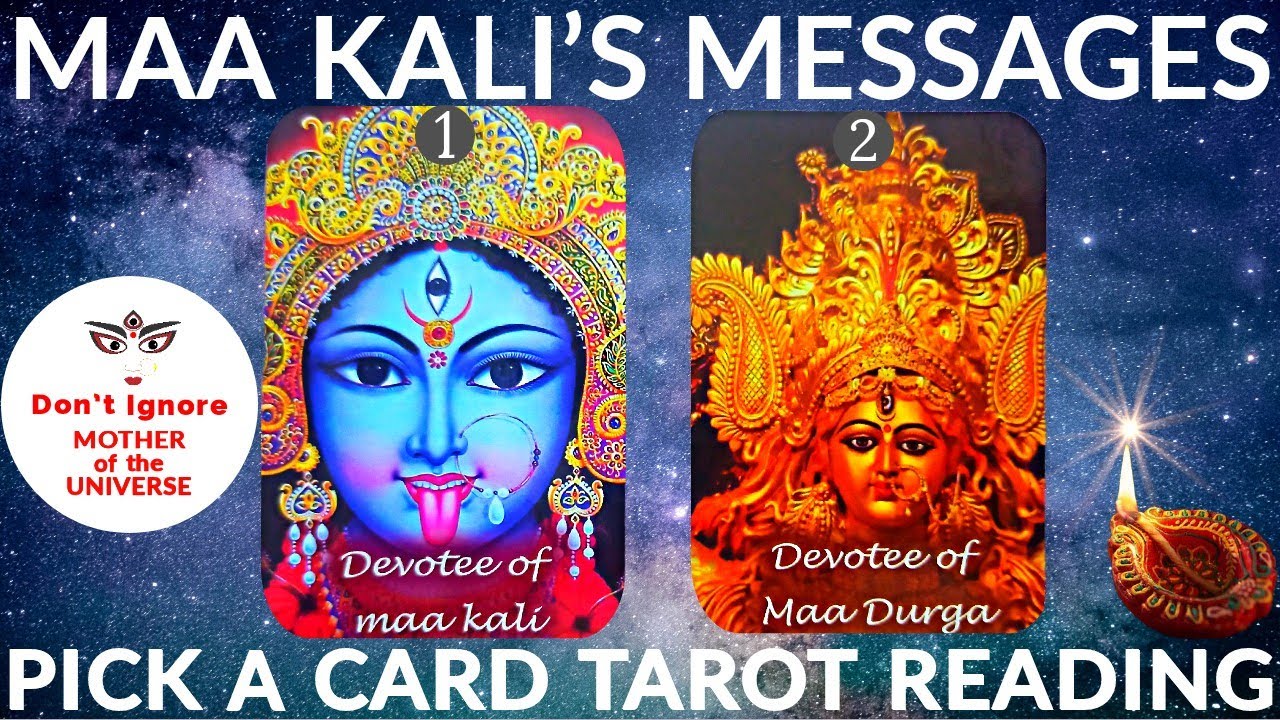 Maa Kali's Messages🕉️MOTHER of UNIVERSE🔮Pick A Card Tarot Reading - YouTube