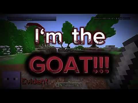 Evident ist the GOAT🐐 #video #evident #minecraft @EvidentP - YouTube