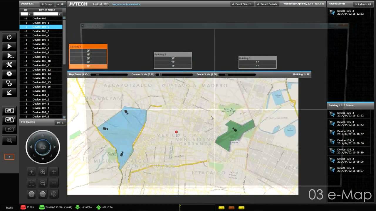 CMS TRIDENT demonstration AVTECH - YouTube