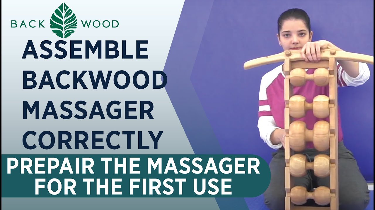 Unpacking the Backwood massager and exercise machine, how to assemble ...