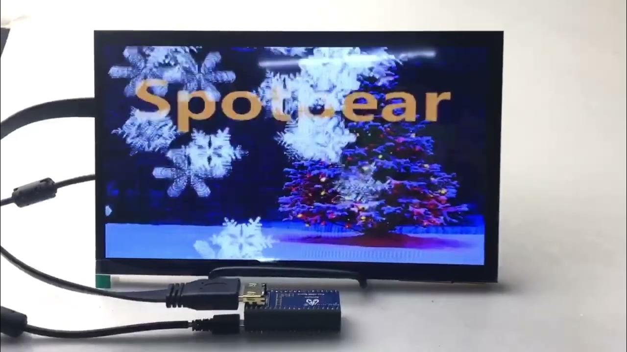 Spotpear Raspberry Pi Pico Compatible HDMI/DVI Expansion Board PICO DVI Display Screen Driver ...