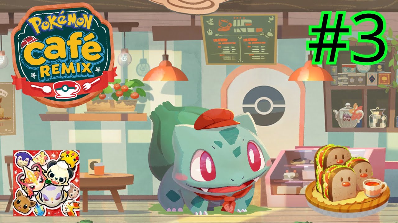 Pokémon Café ReMix (Gameplay Español #3) - YouTube