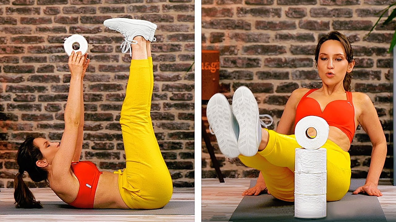 SIMPLE BUT EFFECTIVE EXERCISES YOU CAN DO AT HOME - YouTube