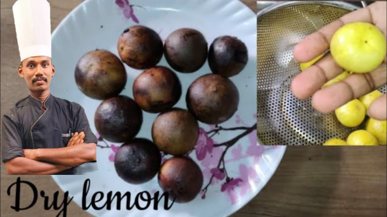 How to make Dry lemon in Tamil காய்ந்த எலும்மிச்சை செய்வது எப்படி ...