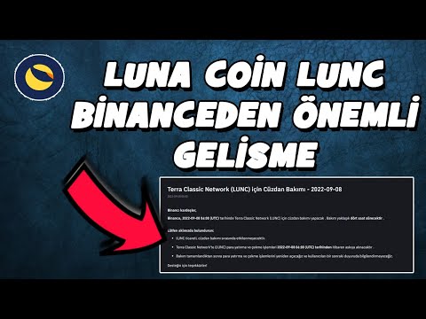 LUNA COİN LUNC BİNANCE DUYURUSU VE GELİSMELER #lunc #luna #lunacoin #bitcoin #altcoin #cyrpto