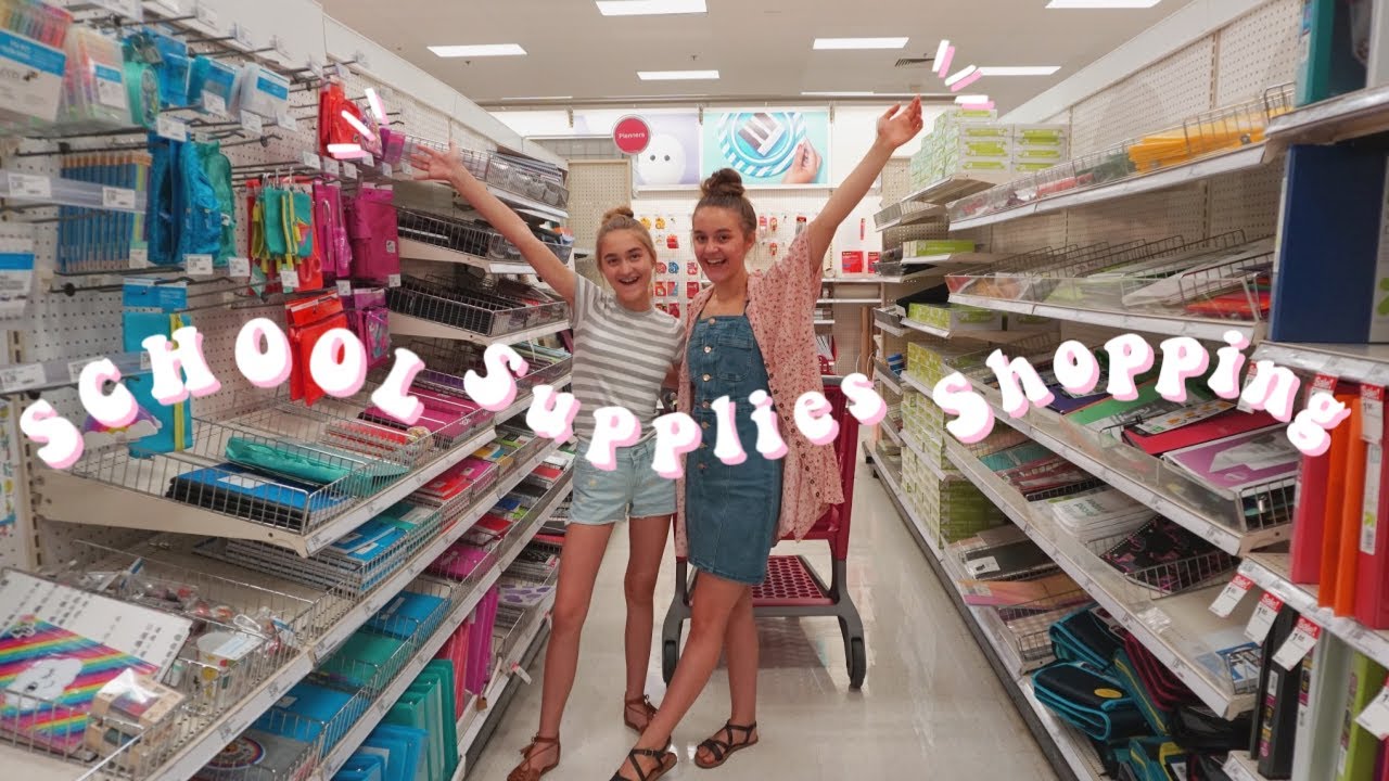 ONLINE SCHOOL BACK TO SCHOOL SHOPPING 2019 - YouTube