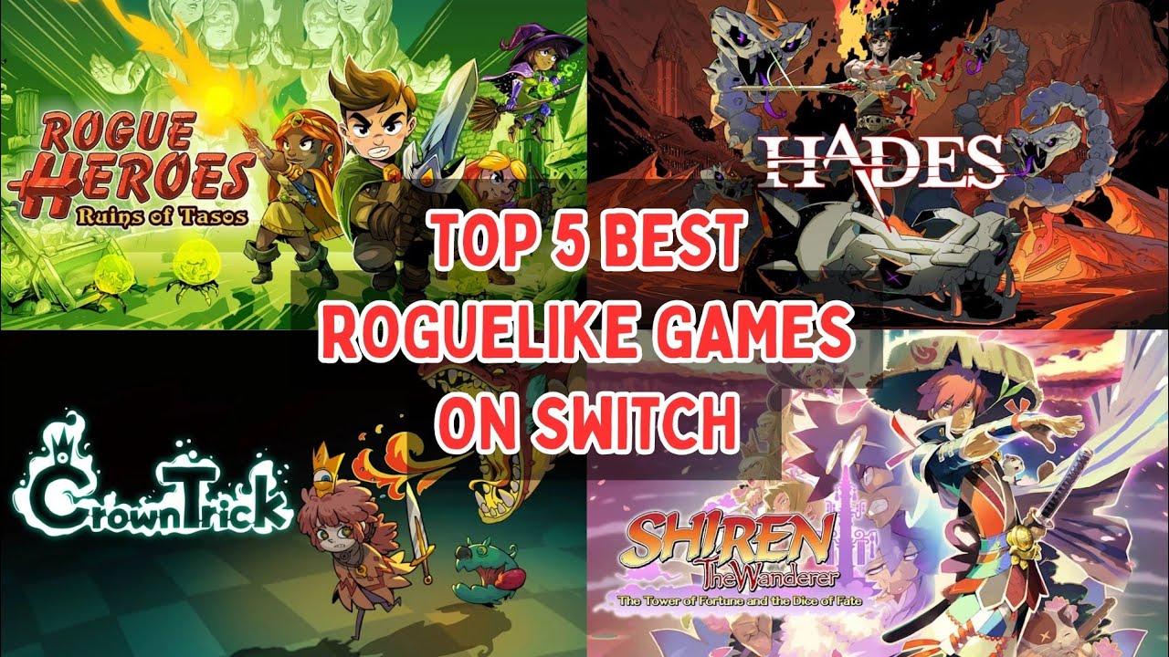 Top 5 Best Roguelike Games On Nintendo Switch | 2024 - YouTube
