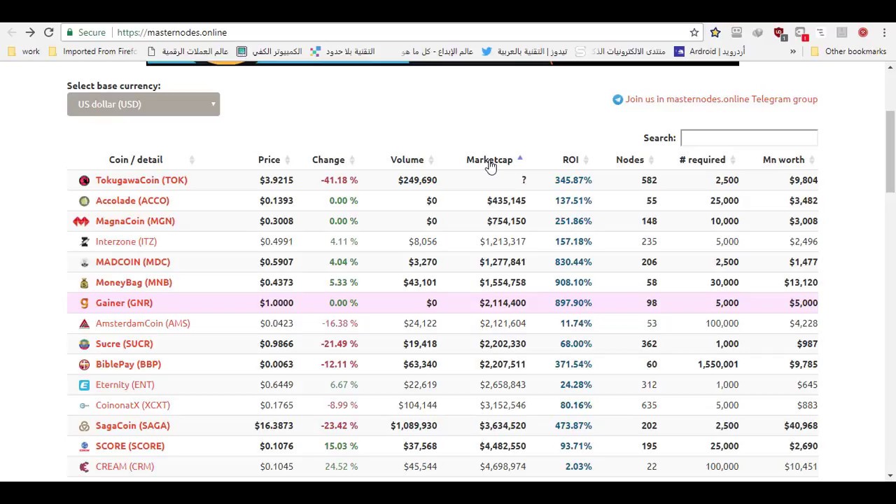 كيفية الاستثمار عن طريق شراء عملات الـ Masternode او POS - YouTube