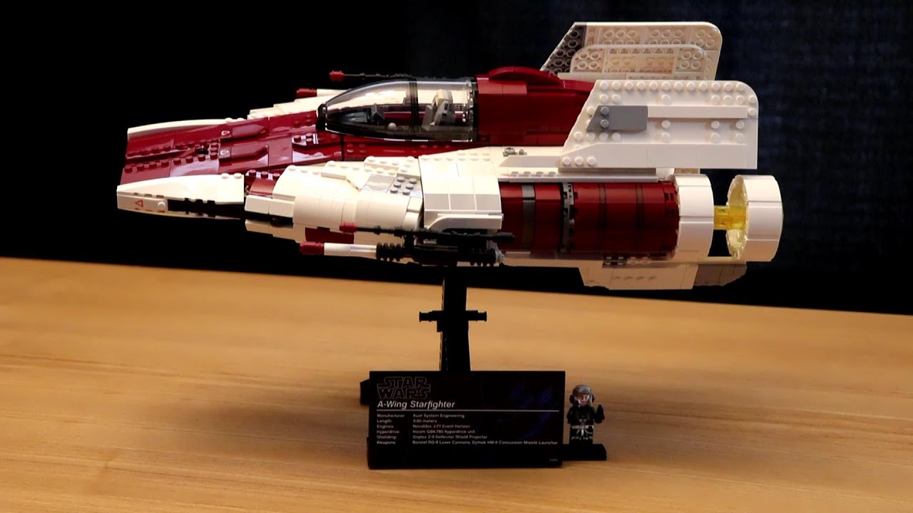 Time Lapse Lego A-Wing Building - YouTube
