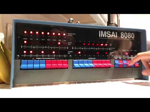 IMSAI 8080 Power Up