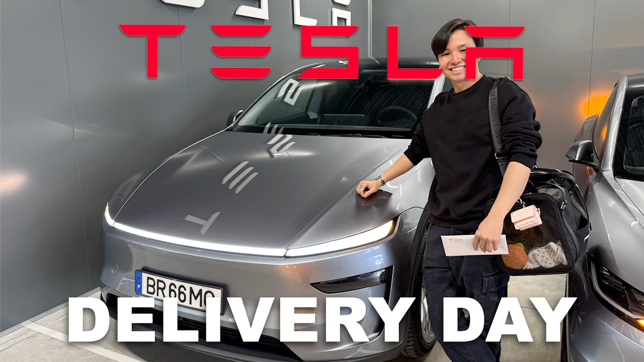 Tesla Model Y (2026) Juniper Launch Edition | Delivery Day Vlog in ...