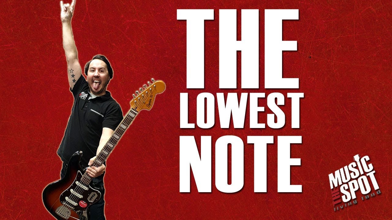 The Lowest Note - YouTube