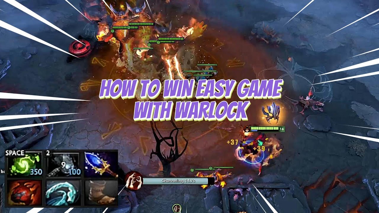 HOW TO WIN EASY GAME WITH WARLOCK - DOTA 2 - YouTube