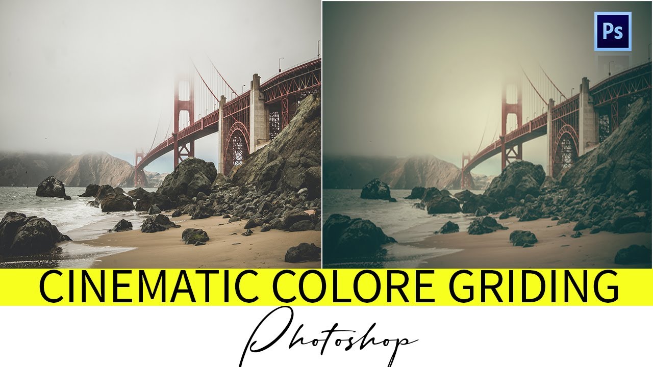 COLOR GRADING IN PHOTOSHOP (TUTORIAL)|2020 - YouTube