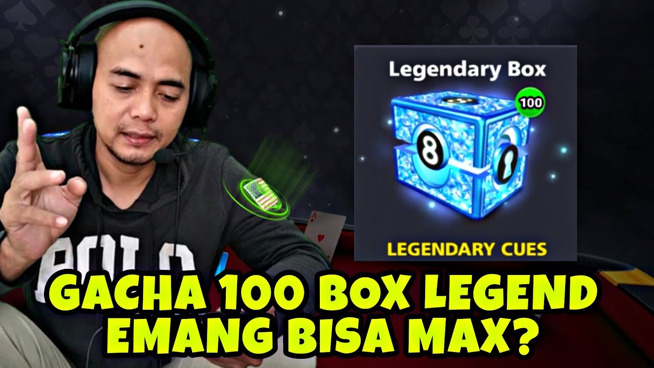 GACHA 100 BOX LEGEND EMANG BISA MAX 🙀 8 BALL POOL - MINICLIP - YouTube
