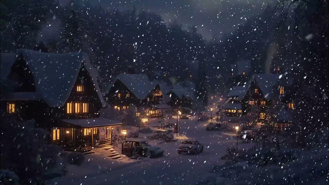 Icy Winter Storm Ambience with Howling Winds for Sleep - Blizzard Sounds and Deep Relaxation ...