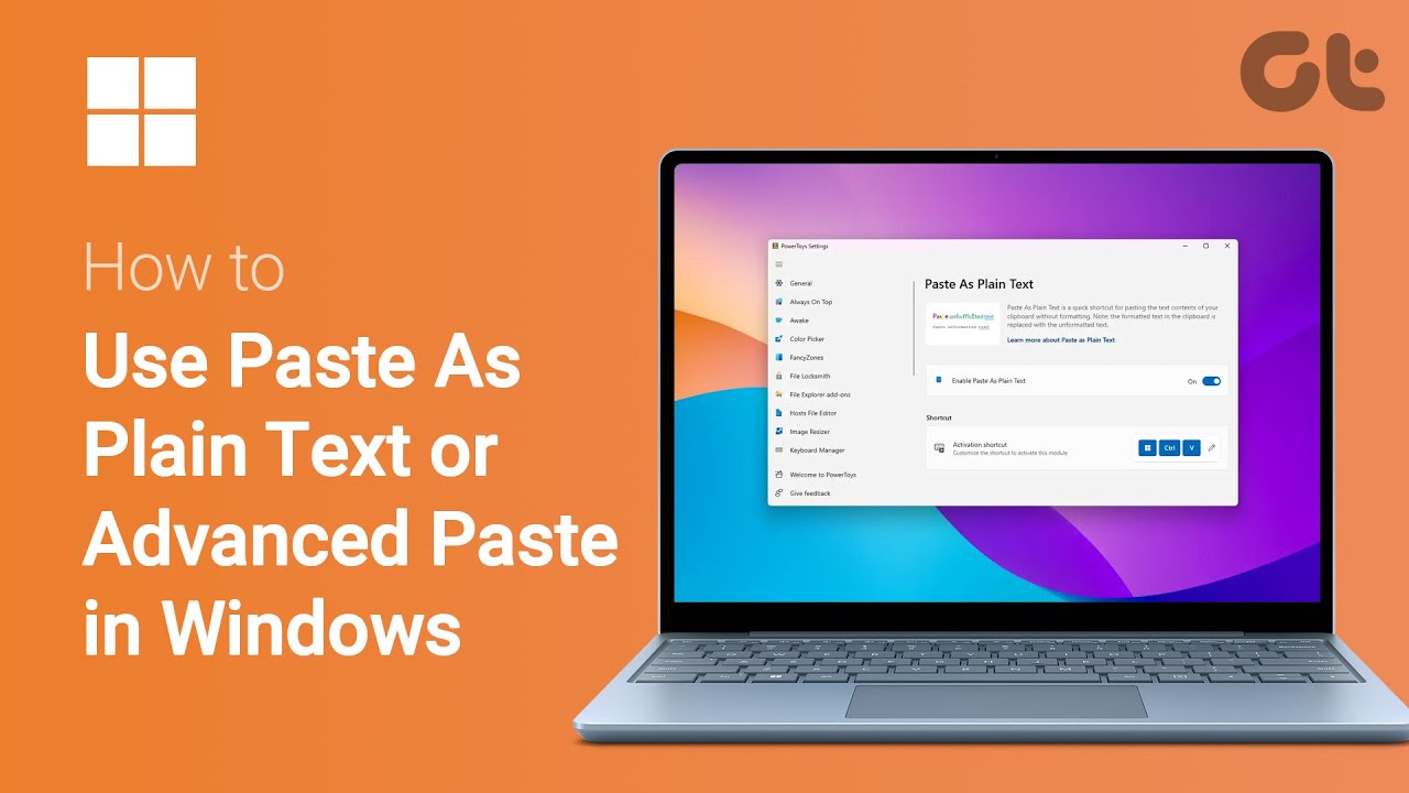 How To Paste Plain Text Or Use Advanced Paste In Windows Quick And How To Paste Plain Text Or Use Advanced Paste In Windows Quick And