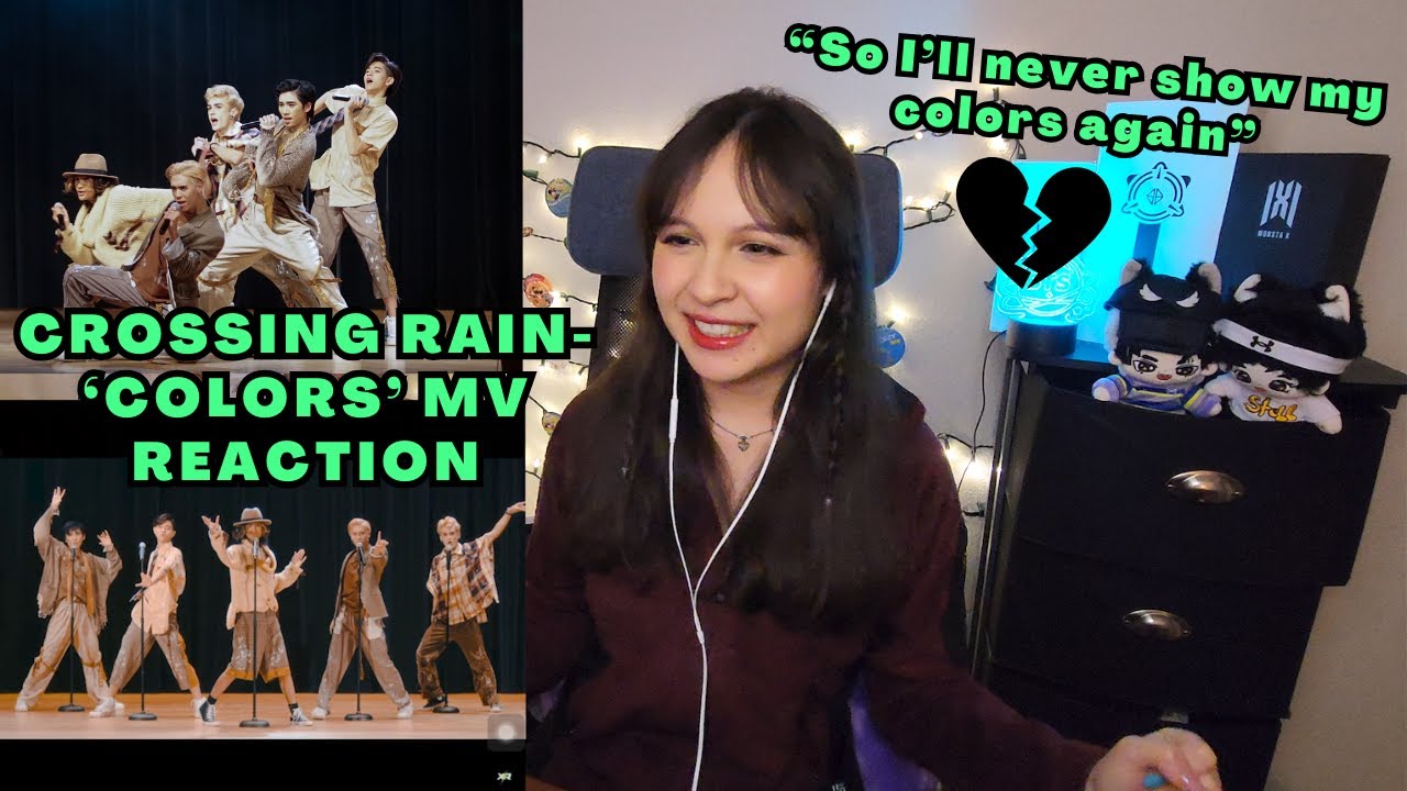 CROSSING RAIN 'COLORS' MV | REACTION - YouTube