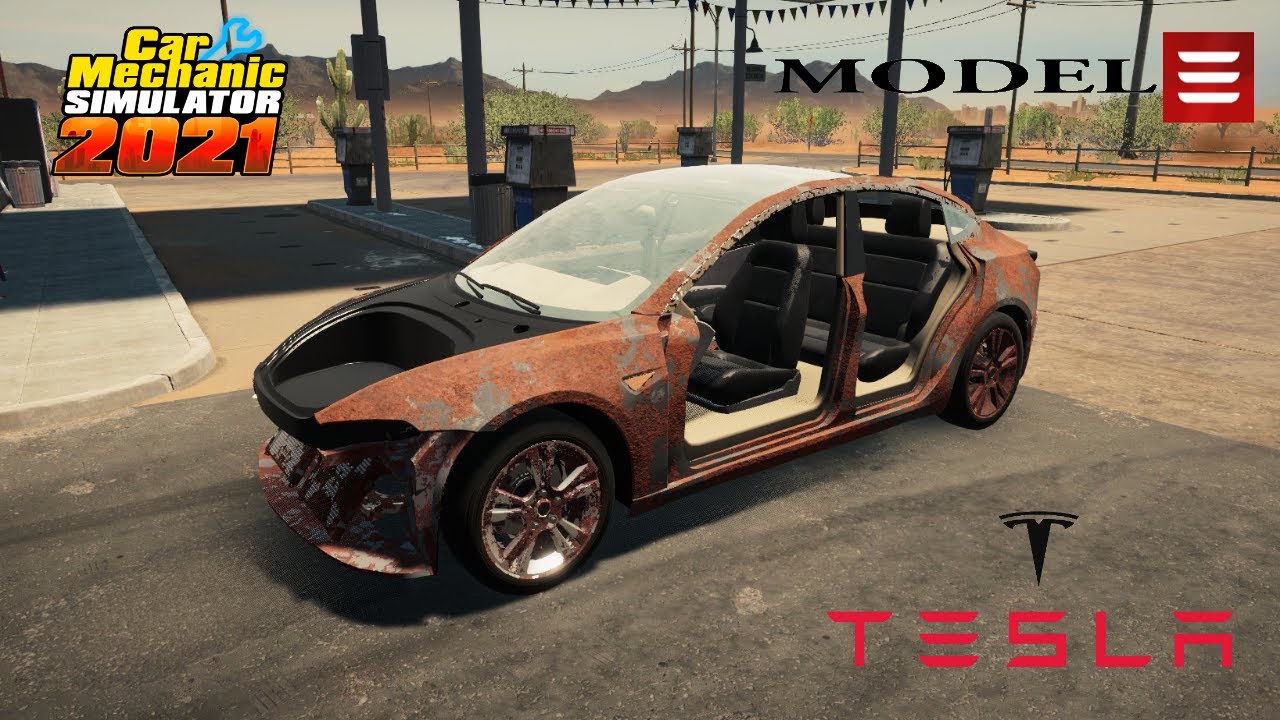 Tesla Model 3 Restoration - Car Mechanic Simulator 2021 - YouTube