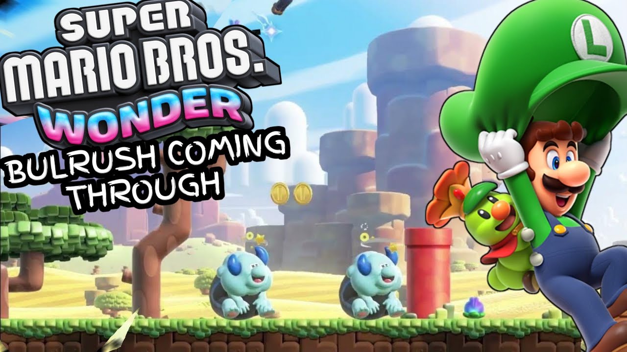 BULLRUSH COMING THROUGH! Super Mario Bros Wonder Seed/Flower Coins ...