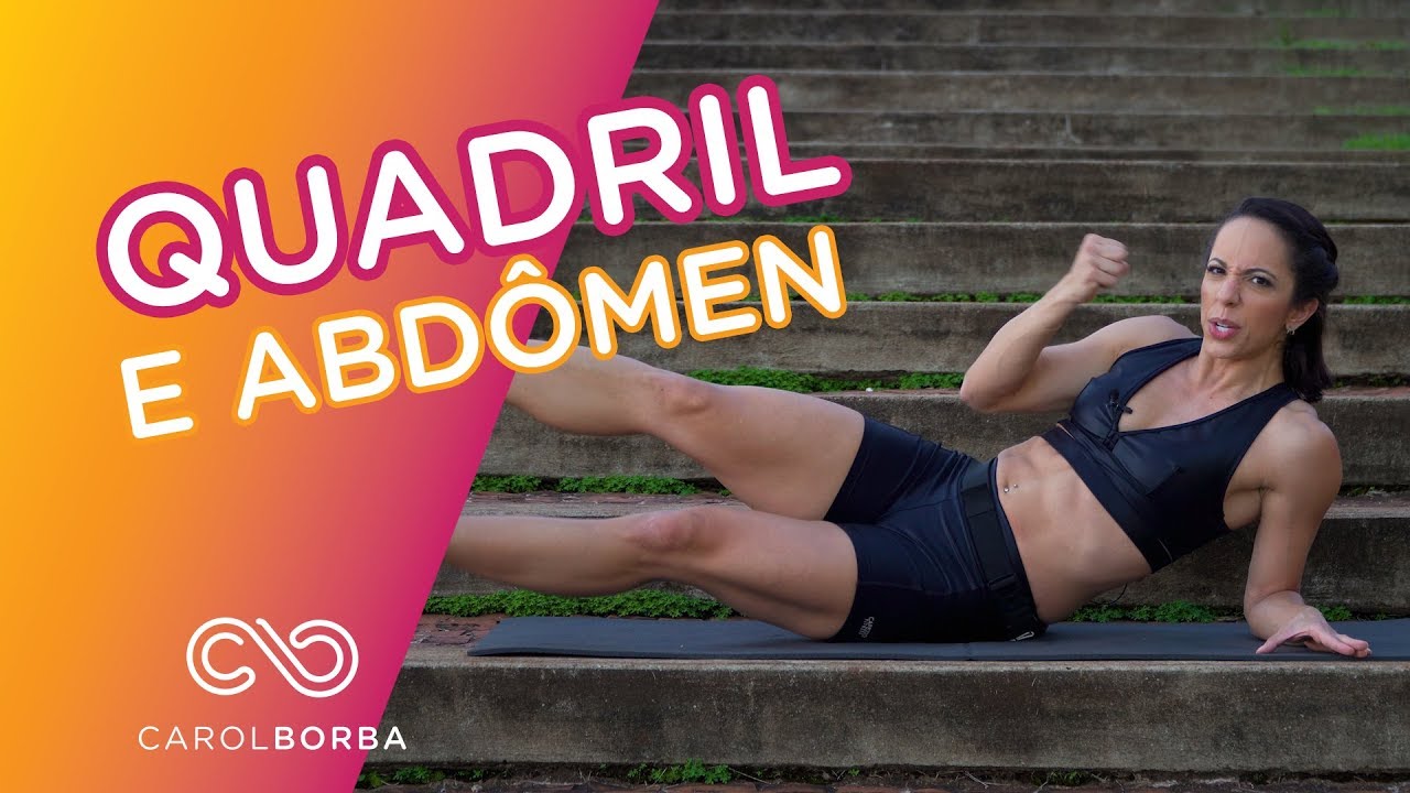 Treino Matador Para Diminuir Quadril E Barriga Carol Borba Youtube
