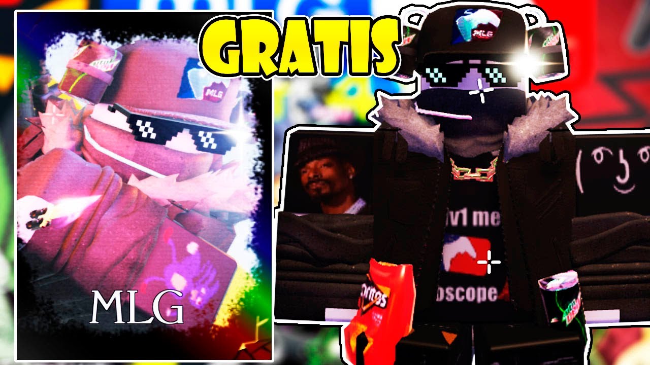 COMO CONSEGUIR SKIN DE CHANCE MLG GRATIS EN FORSAKEN ROBLOX - YouTube